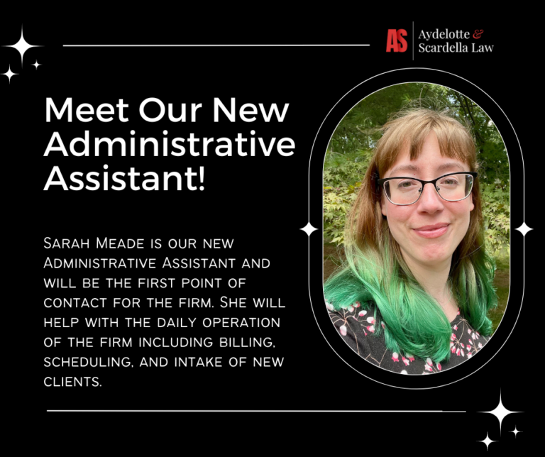 Welcome Sarah Meade, Our New Administrative Assistant!
